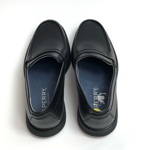 Sperry | Shoes | Sperry Kennedy Black Top Sider Mens Casual Penny ...